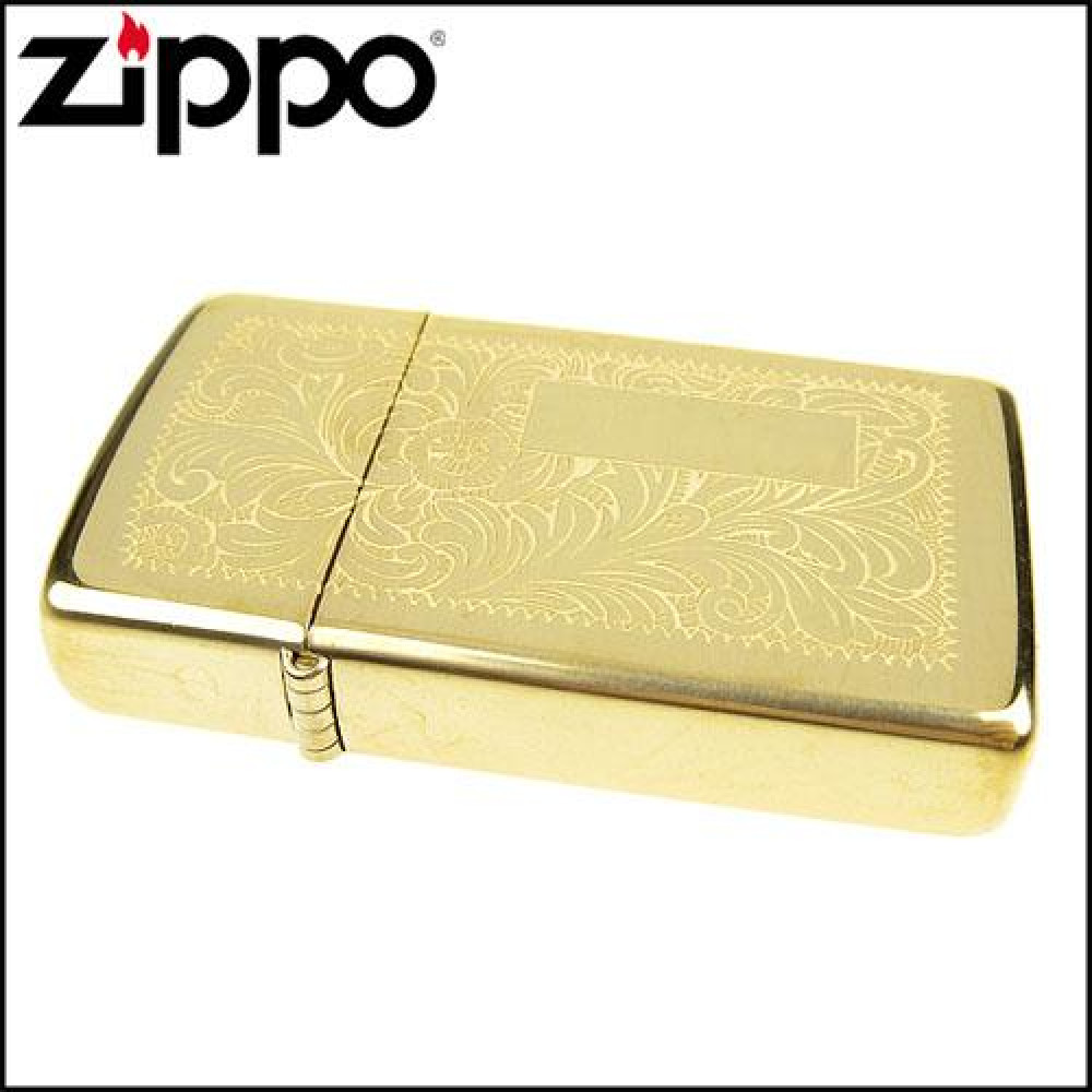 Купити Запальничка Zippo (Зіппо) вузька VENETIAN HIGH POLISH BRASS ...