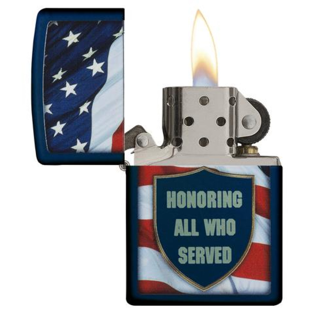 Купити Запальничка Zippo (Зіппо) All Who Served 29092 оригінал | Zippo ...