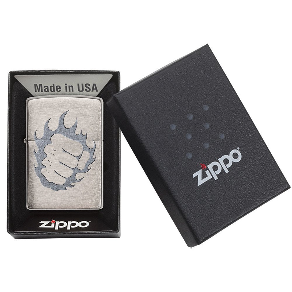 Купити Запальничка Zippo (Зіппо) Tattoo Fire and Fist 29428 оригінал ...